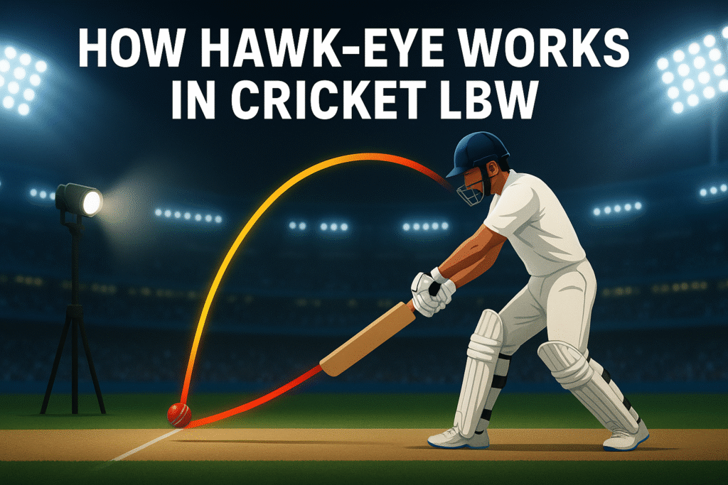 How Hawk-Eye Works in Cricket LBW (Step-by-Step Visual Guide) - Cricscope